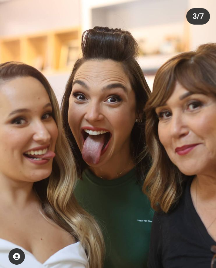 Gal Gadot shares pictures from sister Dana's wedding